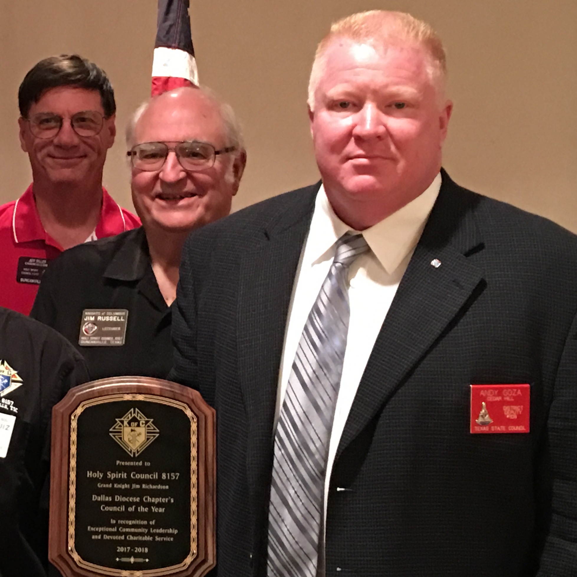 We Mourn the Passing of SK Andy Goza - Knights of Columbus Dallas ...